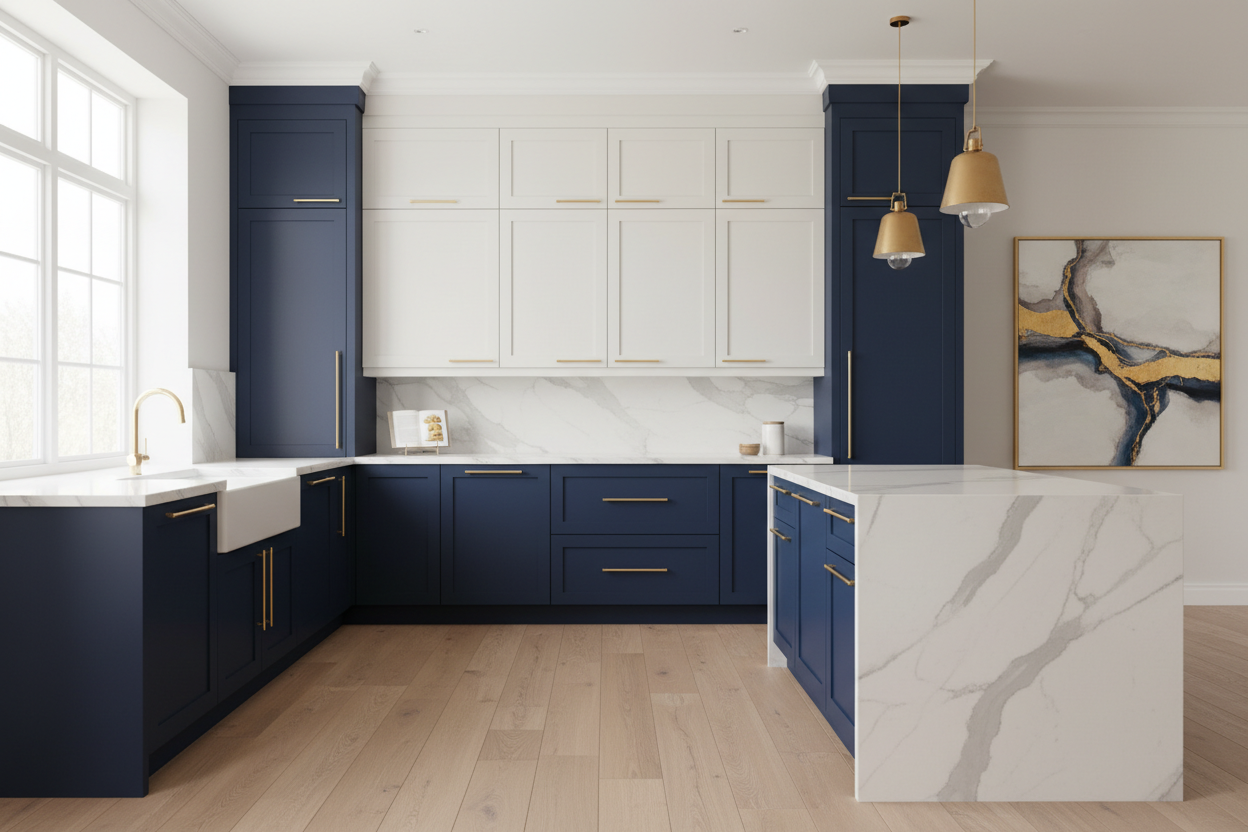 2 Tone Kitchen Cabinets: Modern Design Ideas That Add Depth and Style ...