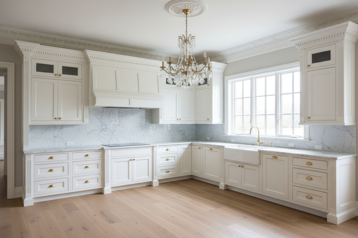 Kitchen Cabinet Trim by Placement: How Different Molding Details Shape ...