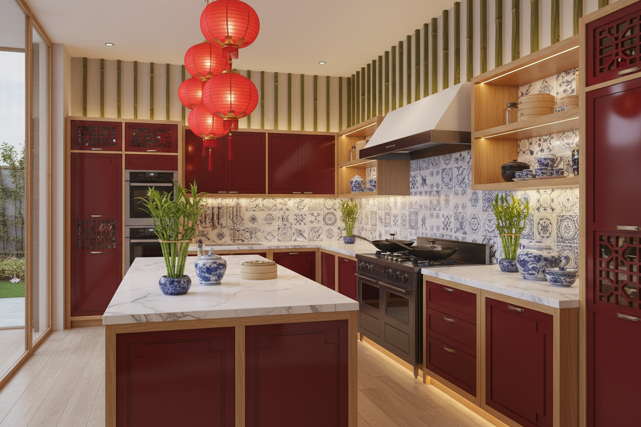 What Is Chinese Kitchen Design? A Modern Interpretation of Eastern ...