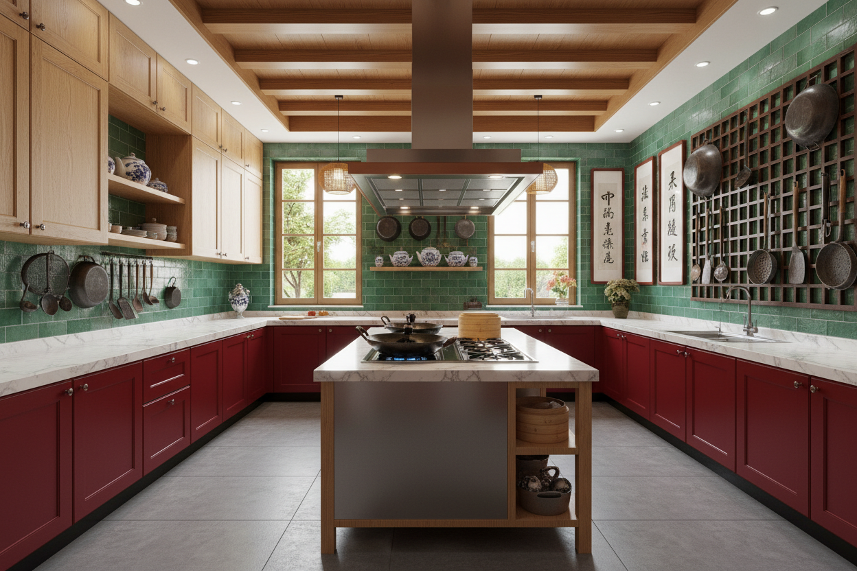 Chinese Kitchen Design Trends by Global Markets: How Eastern Functiona ...
