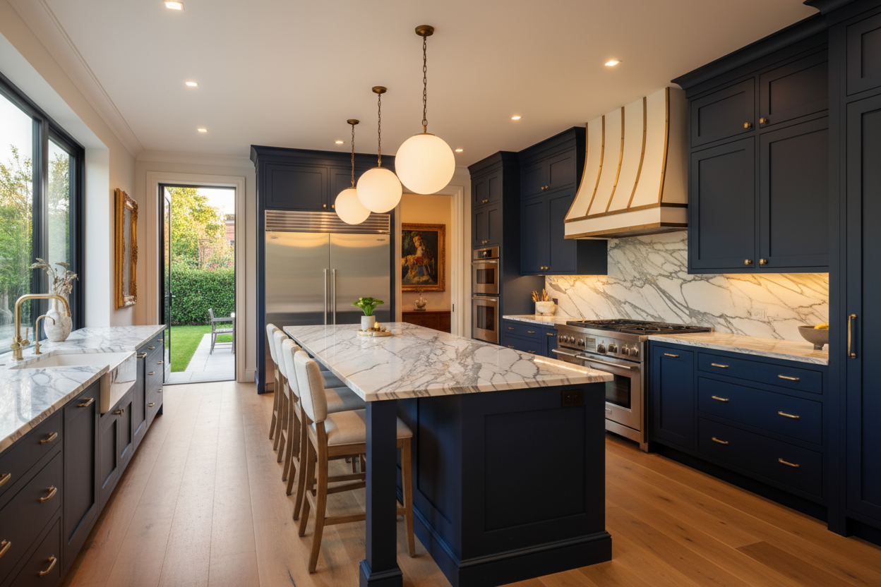 Custom Kitchen Cabinets & 2025 Design Trends | GoldenHome Southeast Asia