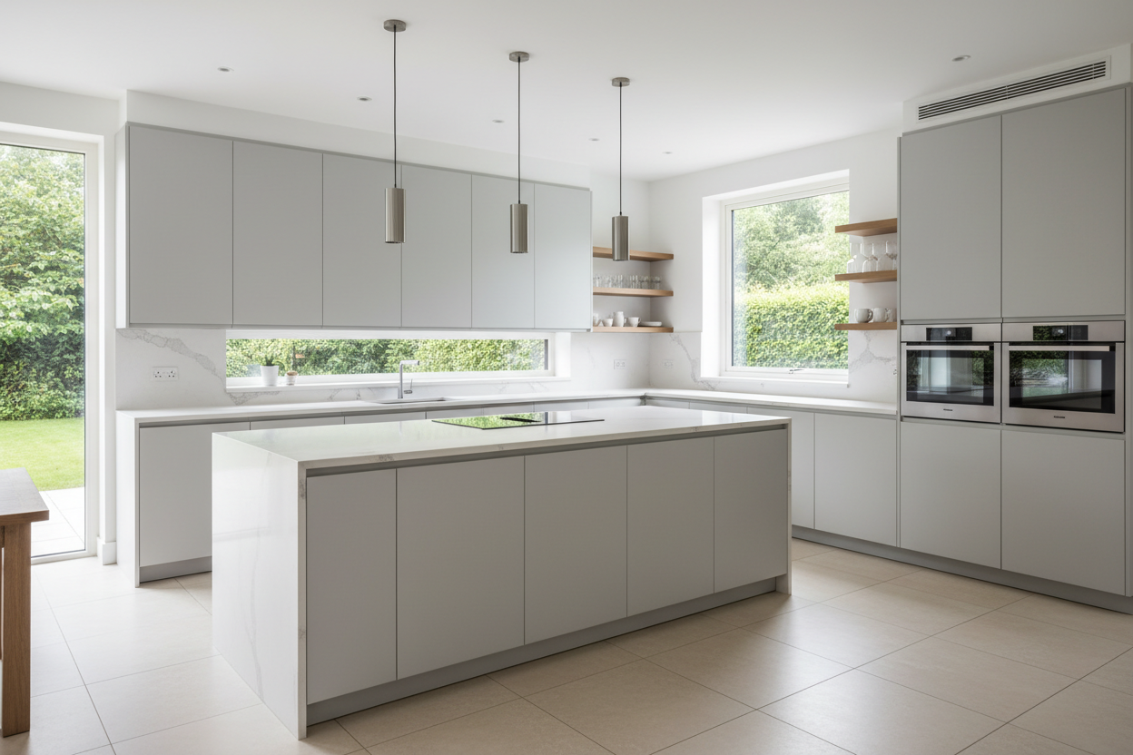 Frameless Cabinets: Modern Kitchen Revolution and Design Advantages ...