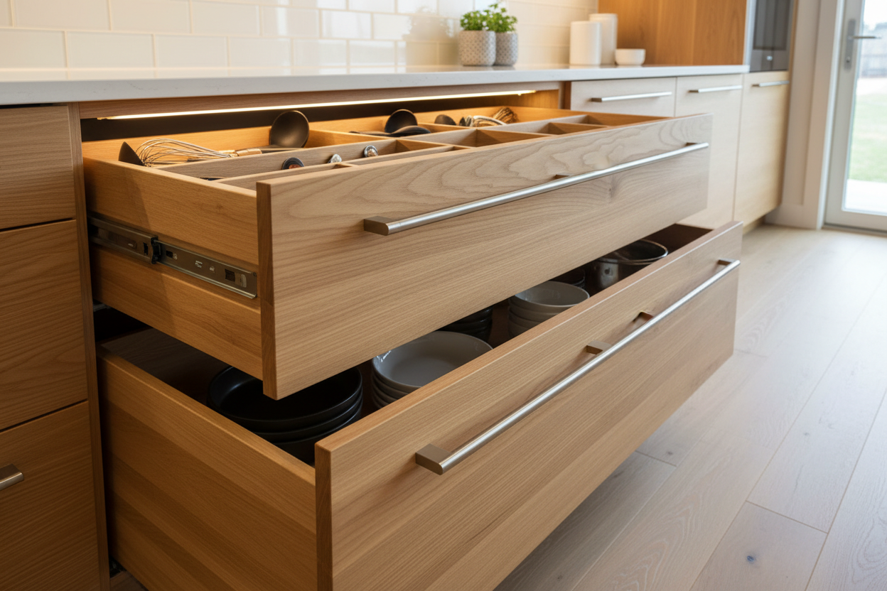 Optimizing Your Kitchen with the Right Cabinet Drawers: Storage Soluti ...