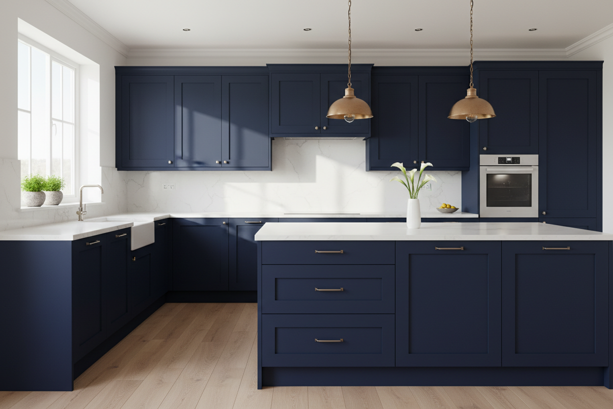 Blue Cabinets vs White Cabinets: Which Kitchen Design Delivers Better ...