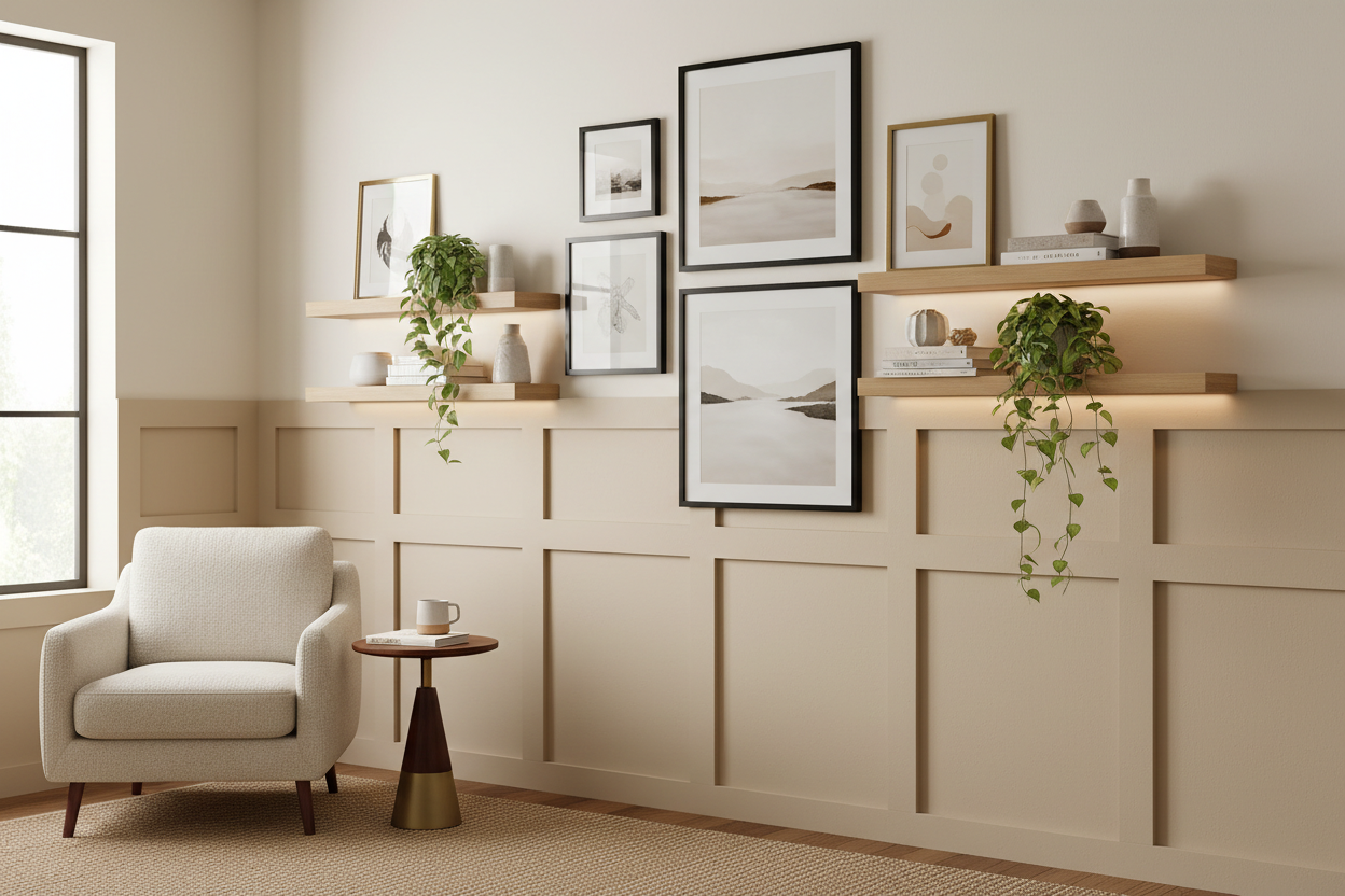 Sitting Room Wall Design Ideas | Modern Living Room Wall Solutions ...