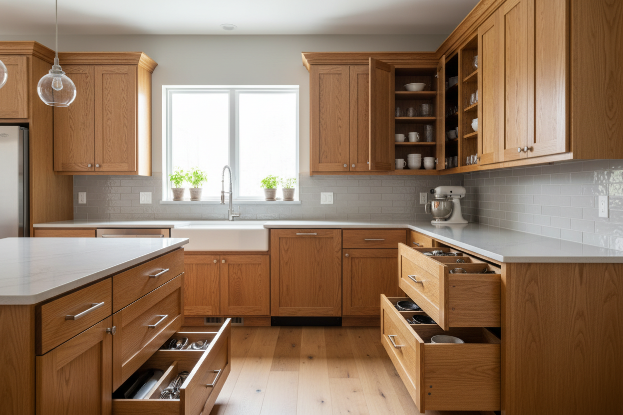 Luxury vs Standard Kitchen Cabinets Design: What’s the Real Difference ...